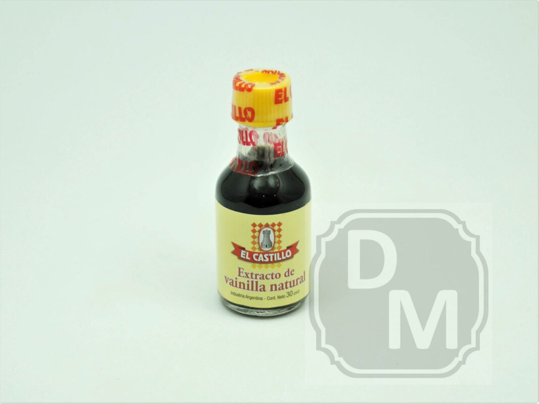 Extracto de Vainilla Natural El Castillo x 30ml – Dietetica Mari