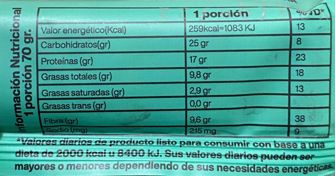 Barra Proteíca de Chocolate y Crema de Maní Vegana – PONT SmartBased ...