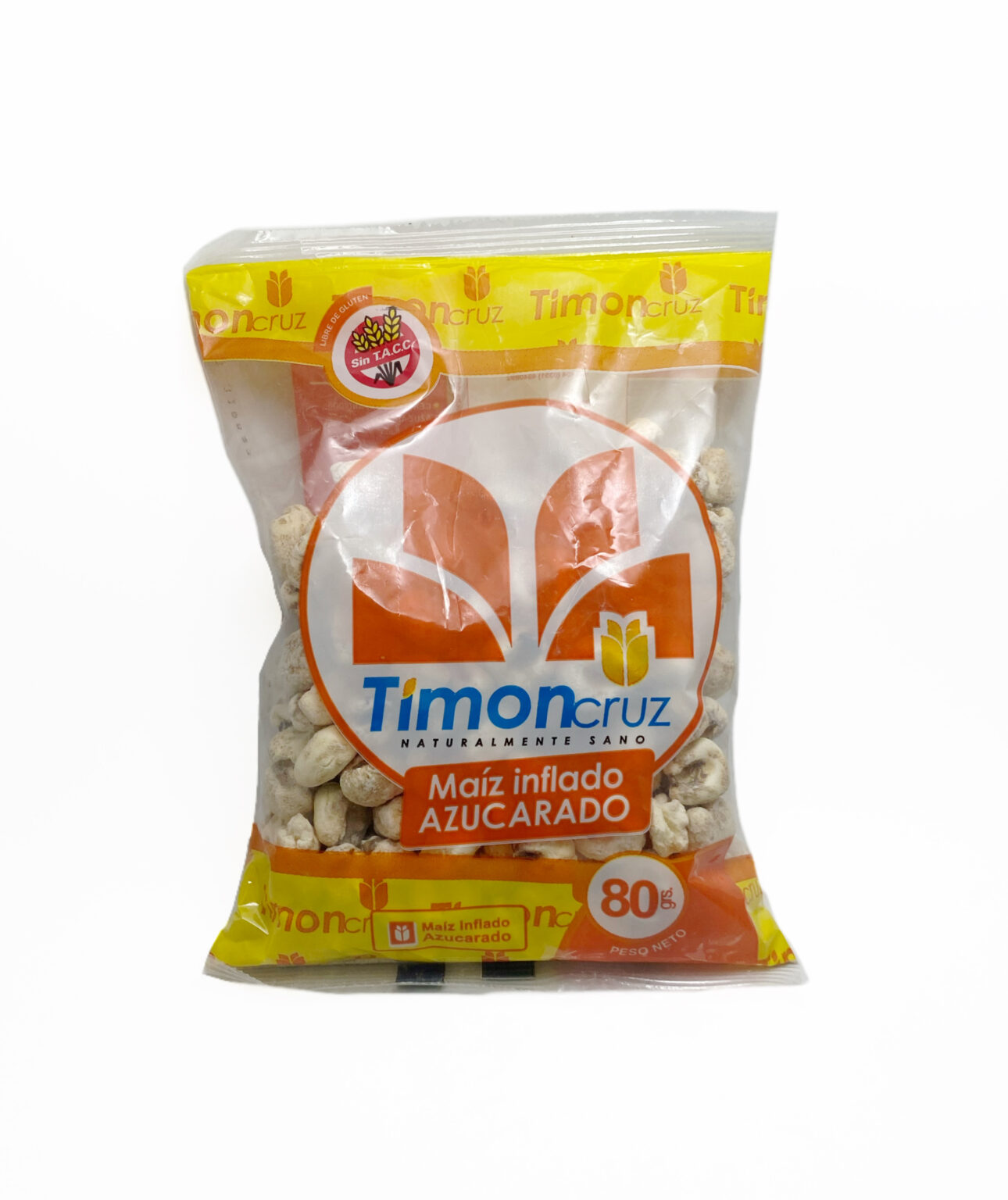 Maíz Inflado Azucarado Tutuca – Timon Cruz x80gr – Dietetica Mari